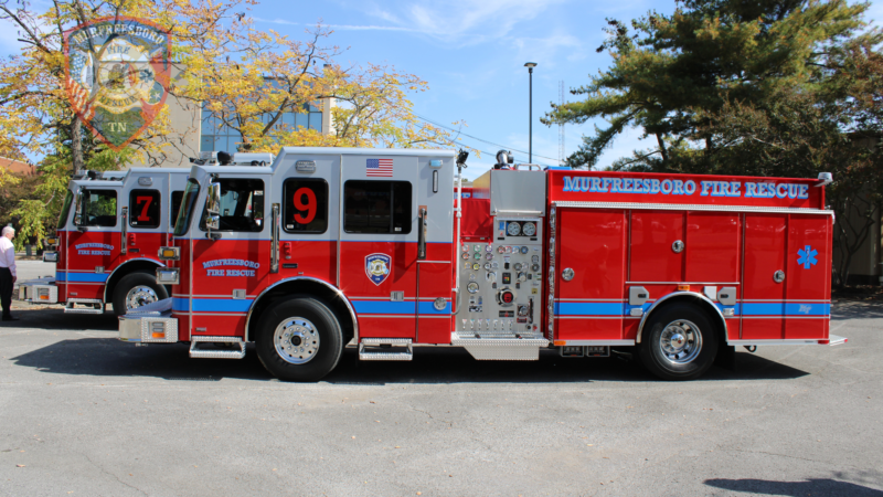 Murfreesboro Fire Acquires Two New Engines - Nashville Parent