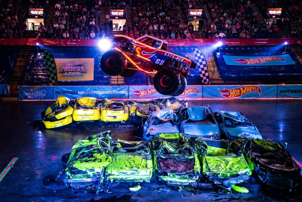 Hot Wheels Monster Trucks Live Glow-N-Fire - Nashville Parent